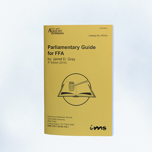 Gray's Parliamentary Guide for FFA 4th edition — 2016 | Publications ...
